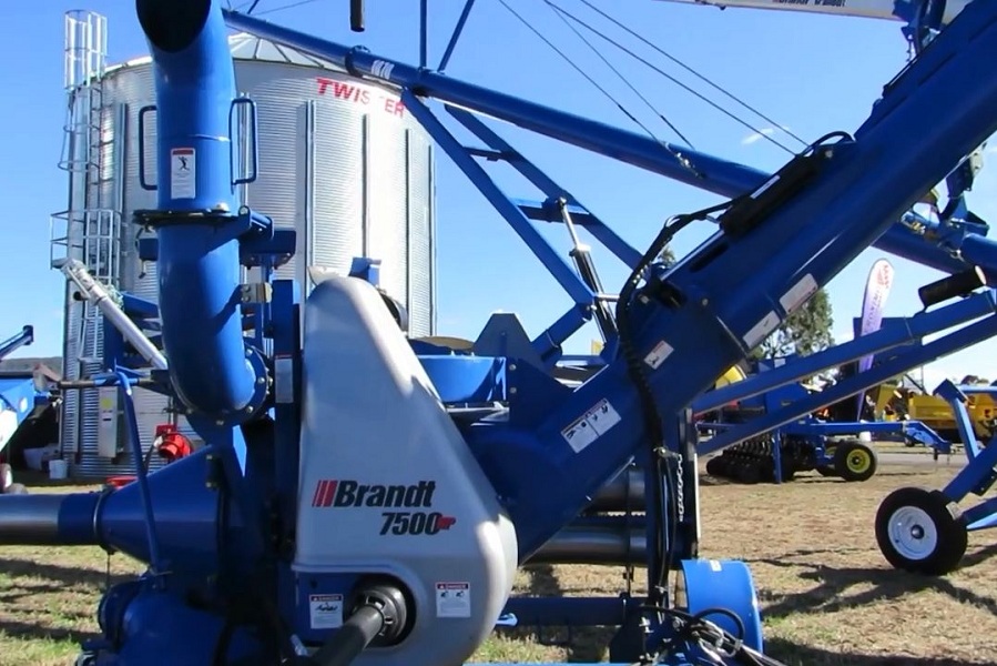 Brandt presents grain handling range at AgQuip
