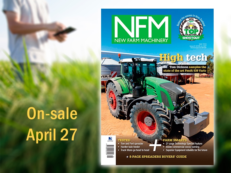 Inside New Farm Machinery magazine May 2015 Issue