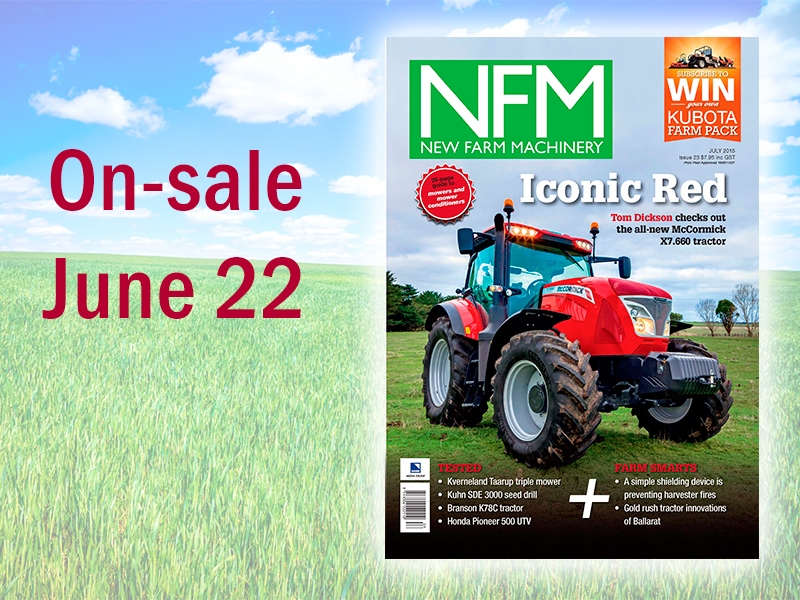 New Farm Machinery magazine July 2015 issue preview