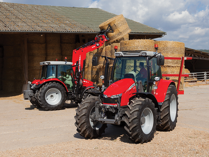 Five new MF5600 tractors from Massey Ferguson