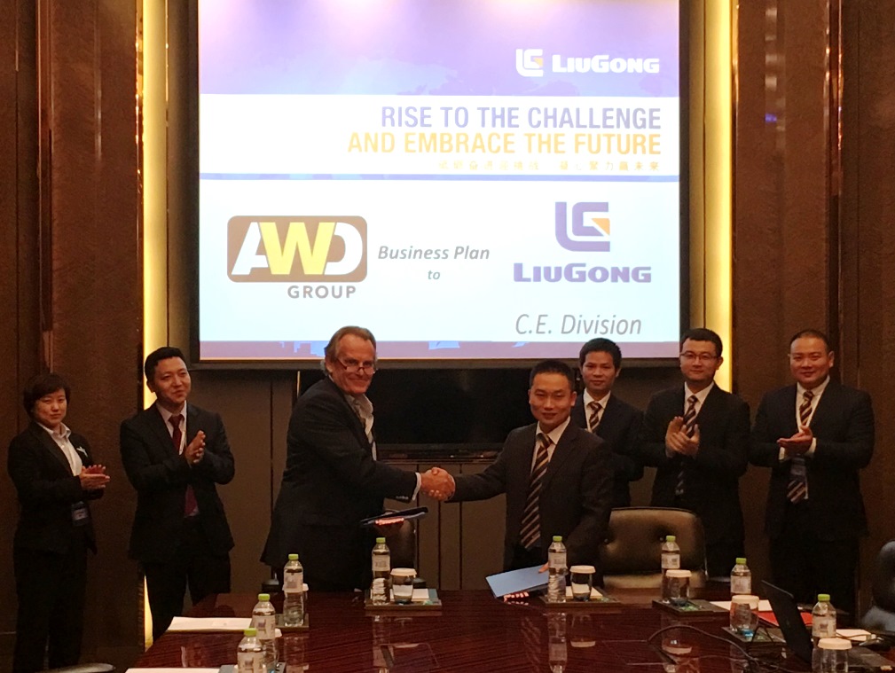 LiuGong appoints AWD Group