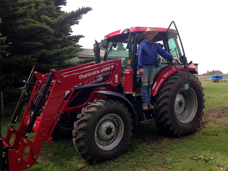 First Mahindra mForce 100p tractor sold in Australia