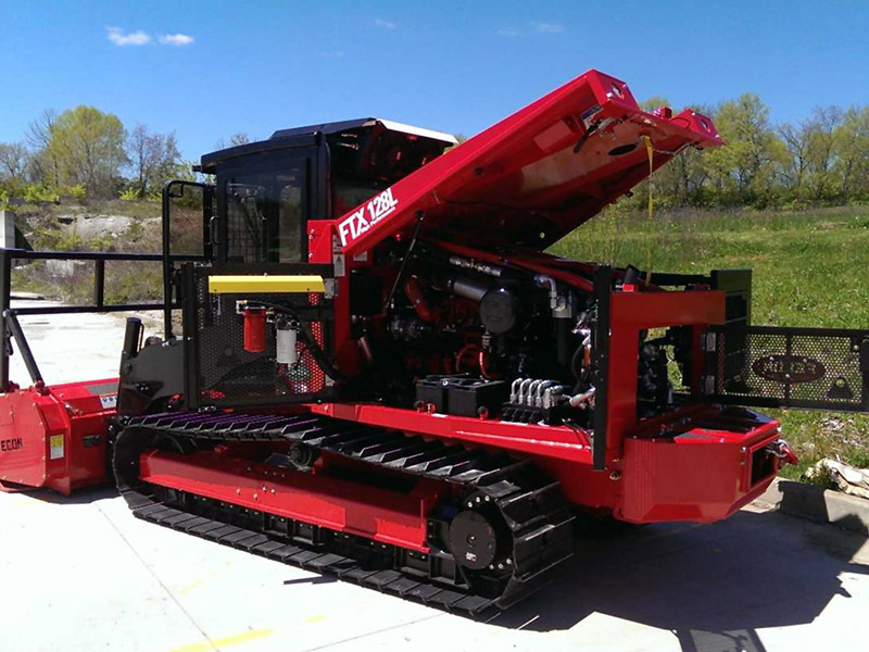 Fecon FTX128 mulching tractor | Product News