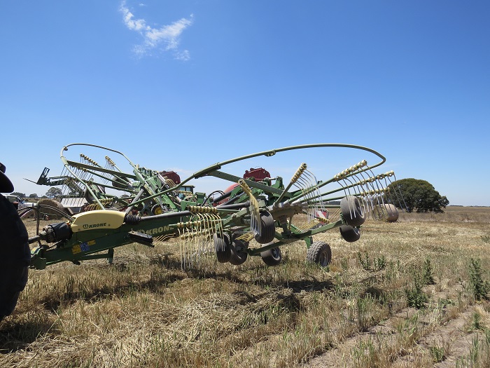 Krone Swadro TC 880 Plus rotary rake review