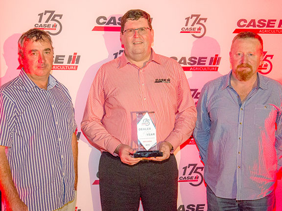Intersales and O’Connors are 2016 Case IH Dealers of the Year