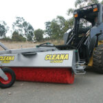 Digga brooms clean up farms, worksites and factories