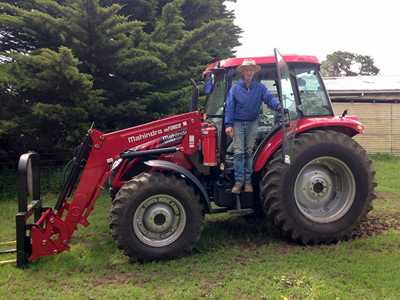 First Mahindra mForce 100p tractor sold in Australia