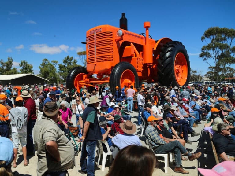 World’s biggest tractor unveiled in WA town Carnamah - Trade Farm Machinery