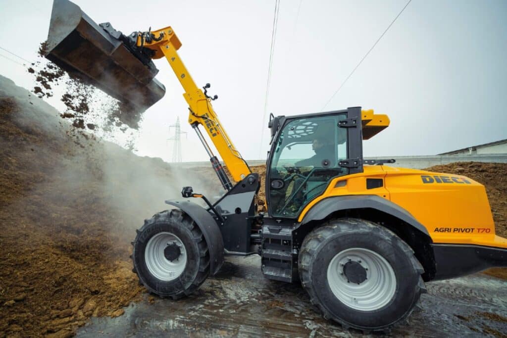 Dieci Agri Pivot T70 combining telehandler and loader benefits - Trade ...